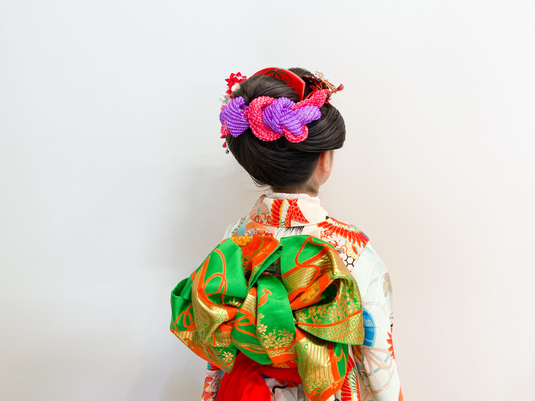 BLOG - 七五三で日本髪。 - wacca（ワッカ） - 西宮 苦楽園口 駅前美容室 完全予約制のプライベートサロン